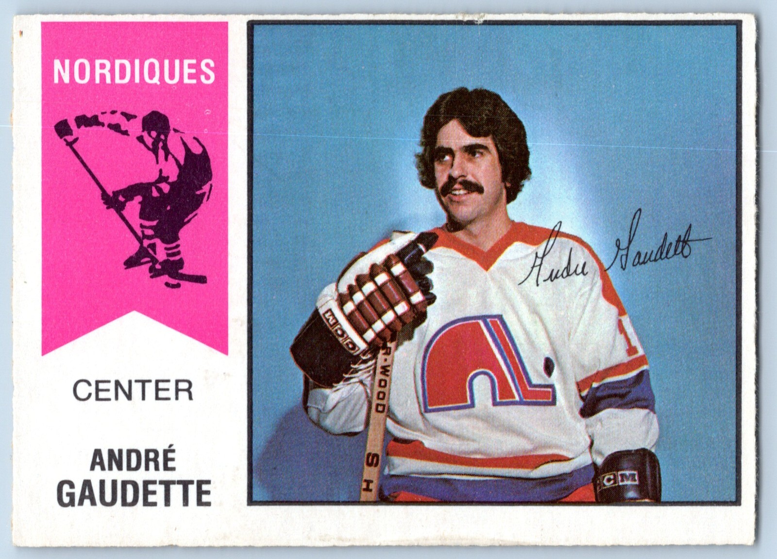 ANDRE GAUDETTE RC 1974-75 O-PEE-CHEE WHA 74-75 NO 46 VGEX+/EX 46692 | eBay