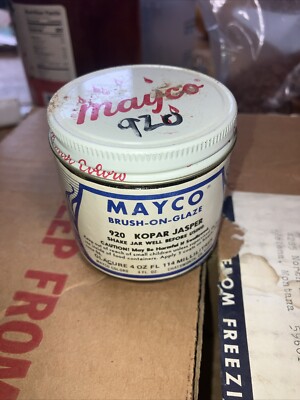 Mayco Brush-On Glaze Vintage 4 OZ. 920 Kopar Jasper | eBay