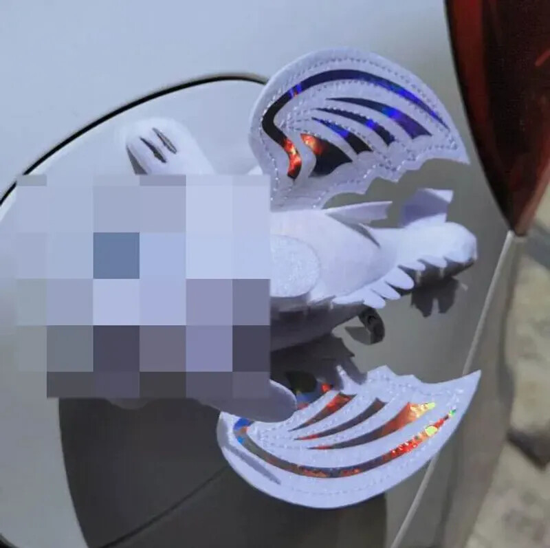 Toothless Dragon Cartoon Plush Car Roof Exterior Decoration Suction Cup ...