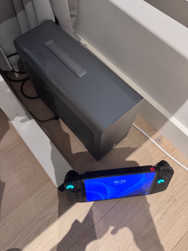Lenovo Legion GO with eGPU (ASUS NVIDIA GeForce RTX 4070 TUF Gaming OC ...