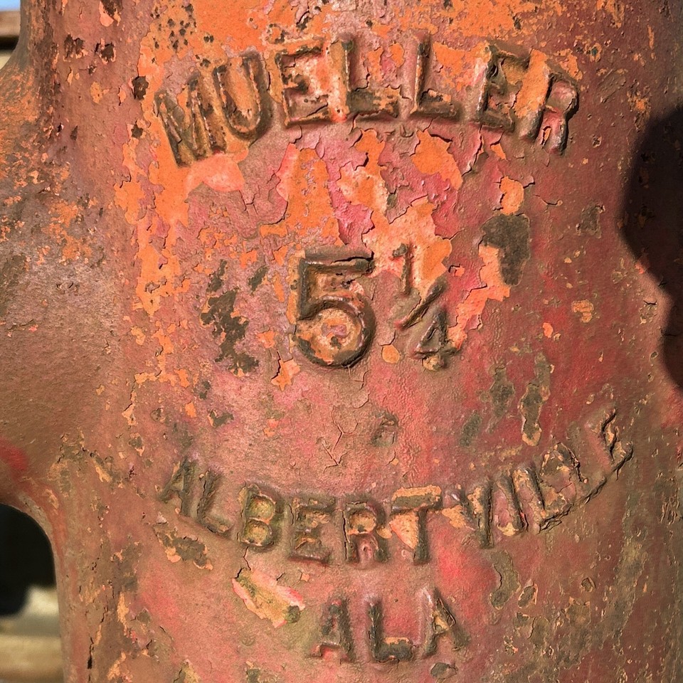 Lot Of 8 SALVAGE MUELLER FIRE HYDRANTS, 23” Tall, 123 lbs each, 1986 | eBay