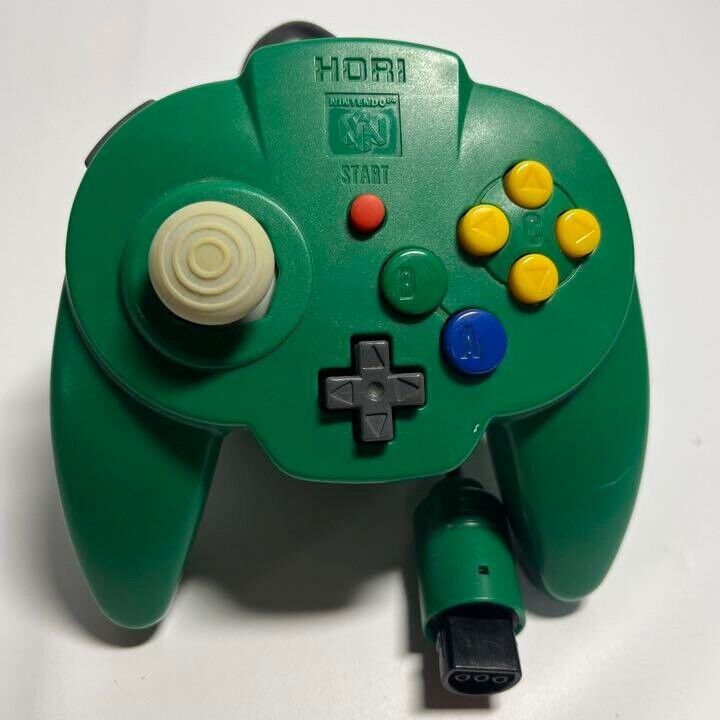 Nintendo 64 HORI PAD MINI N64 Original Officia controller Green | eBay
