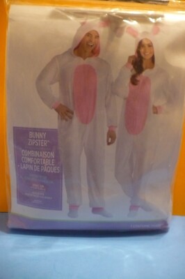 Bunny Rabbit - Easter - Zipster Jumpsuit - Unisex Costume - Adult - 2 ...