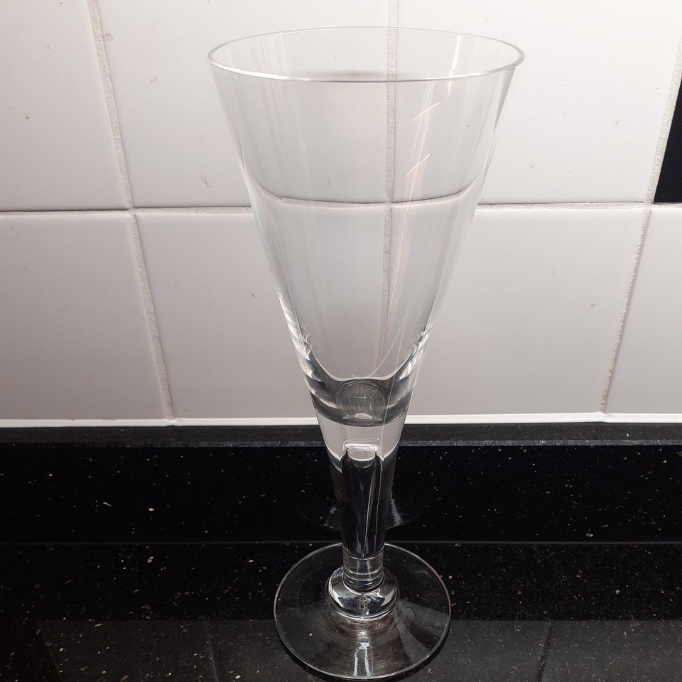 Dartington FT115 Sharon Large Glass/Crystal Glasses 19cm tall x 2 | eBay UK