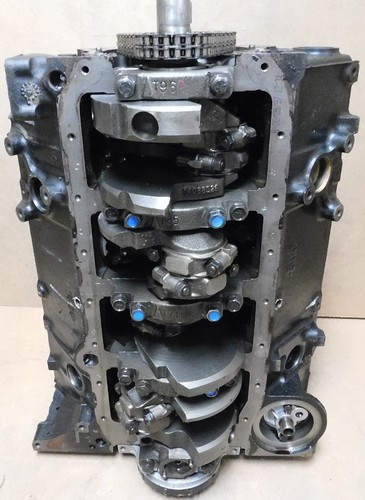 GM 10243880 SB Chevy 350 Mini-Blower Short Block, 4.000", Crank, Rods ...