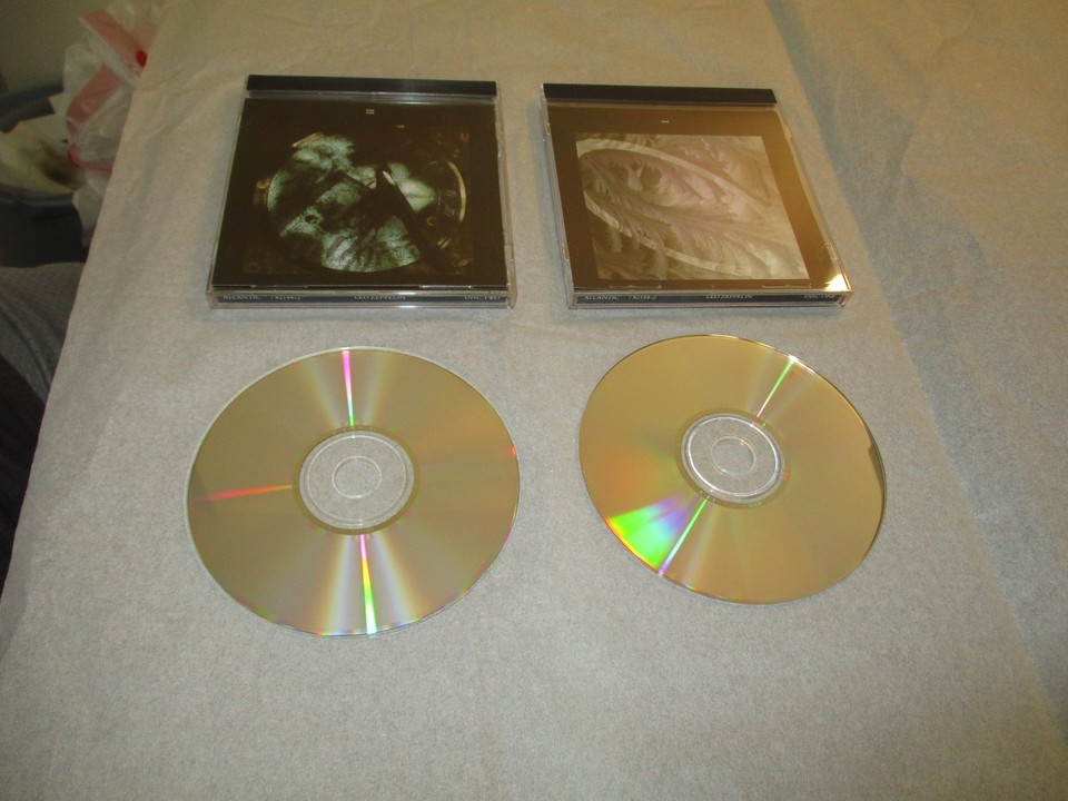LED ZEPPELIN 1990 4-COMPACT DISC BOXED SET ATLANTIC 782144-2 w/Booklet ...