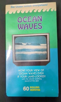 Sealed Ocean Waves VHS Video active ocean screen VHS Strange Weird Cult ...