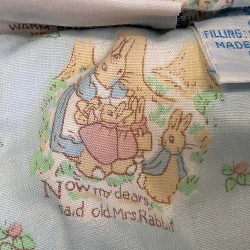 Vintage 70s Baby Blue Hooded Peter Rabbit Coat 12 18 24 mo | eBay