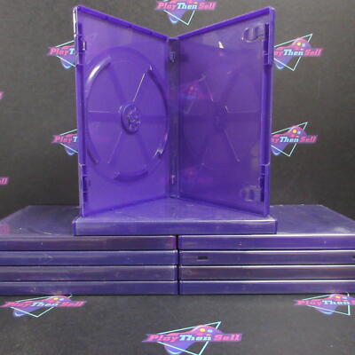 Xbox 360 Cases Kinect Purple OEM Empty Replacement Game Cases Lot of 10 ...