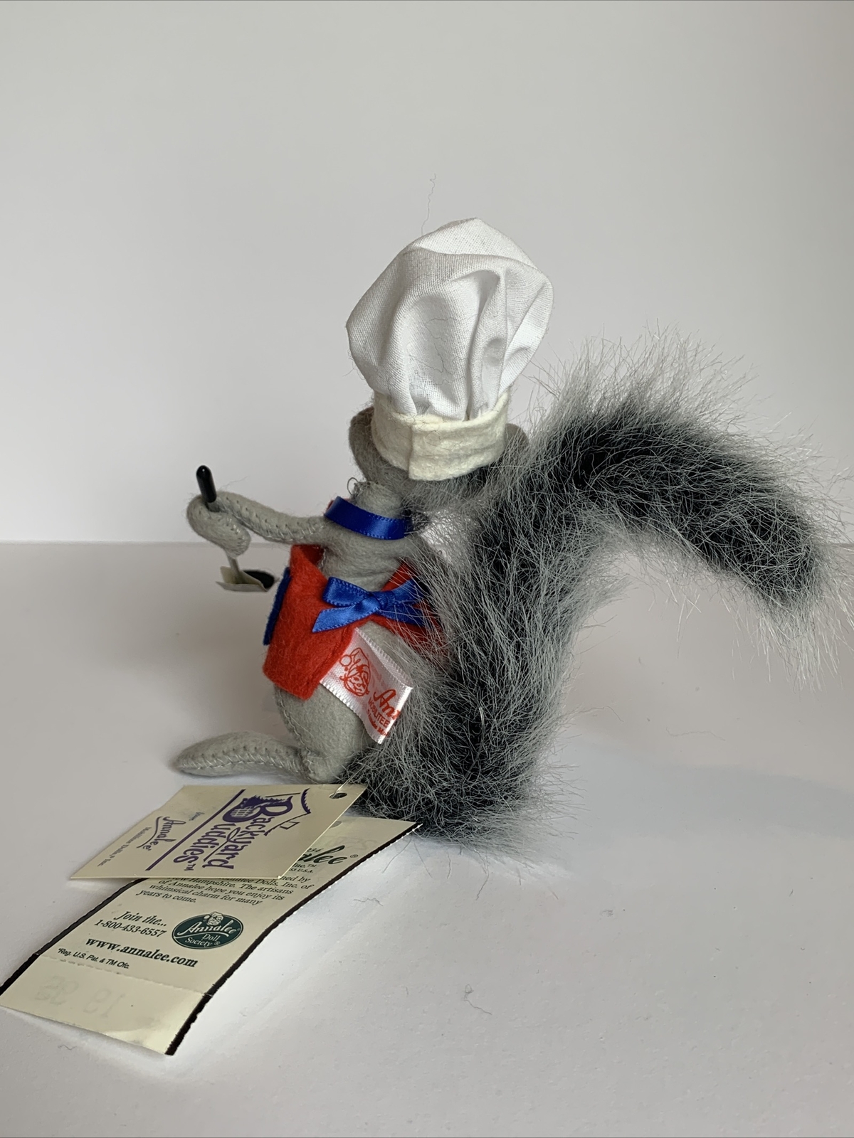 Annalee 250701 Mobilitee 2001Father Squirrel 5" wired doll backyard ...
