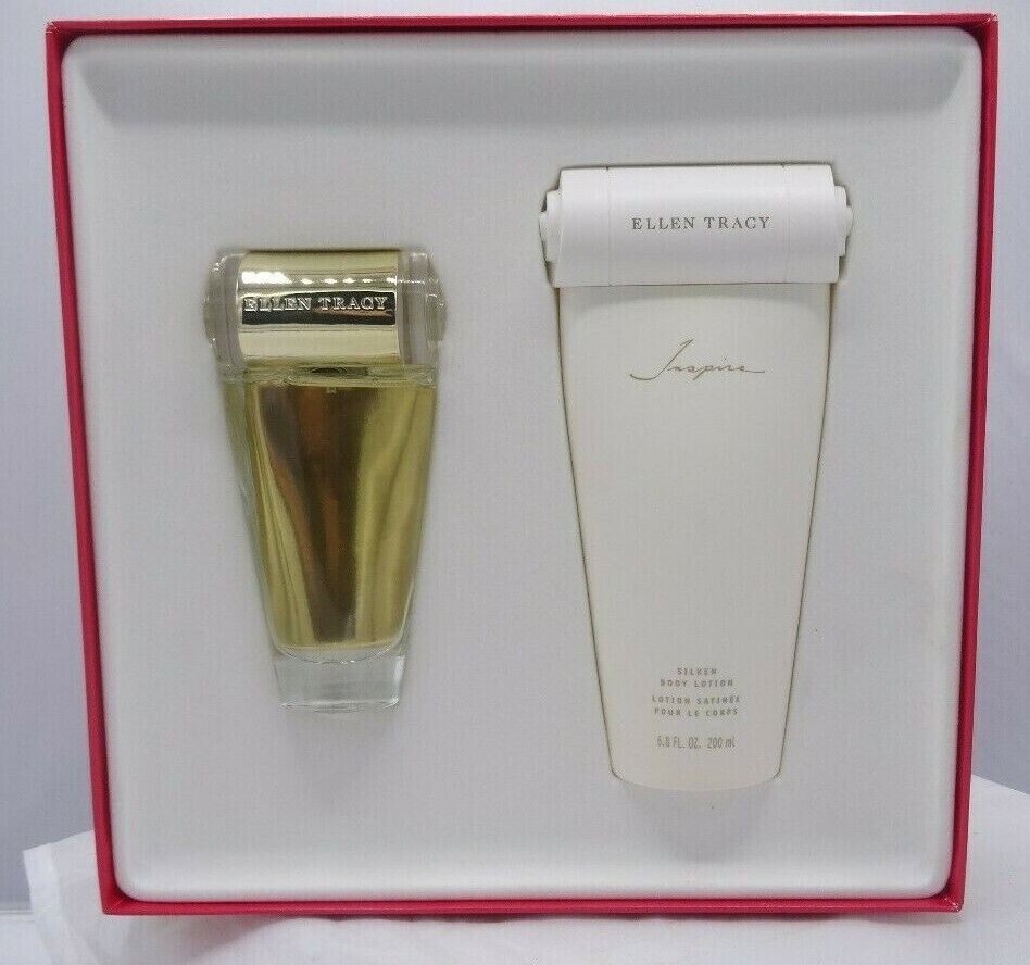 ELLEN TRACY inspire 1.7 oz EDP+ 6.8 Body Lotion Women's 2 pc Perfume ...