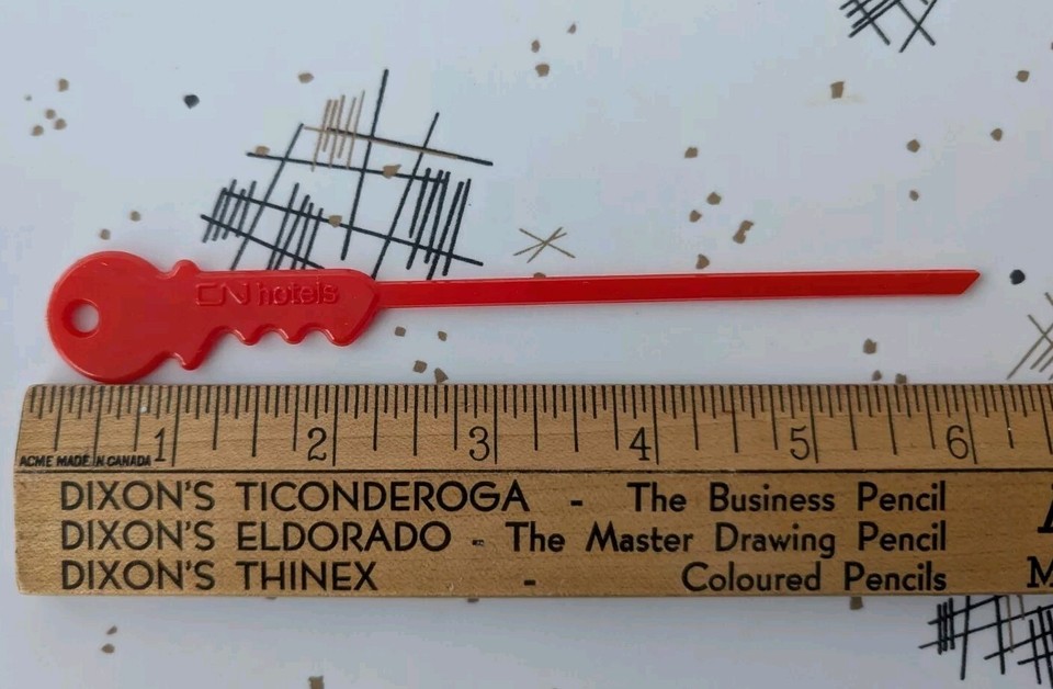 Vintage CN Hotels Cocktail Stirrer Swizzle Stick | eBay UK