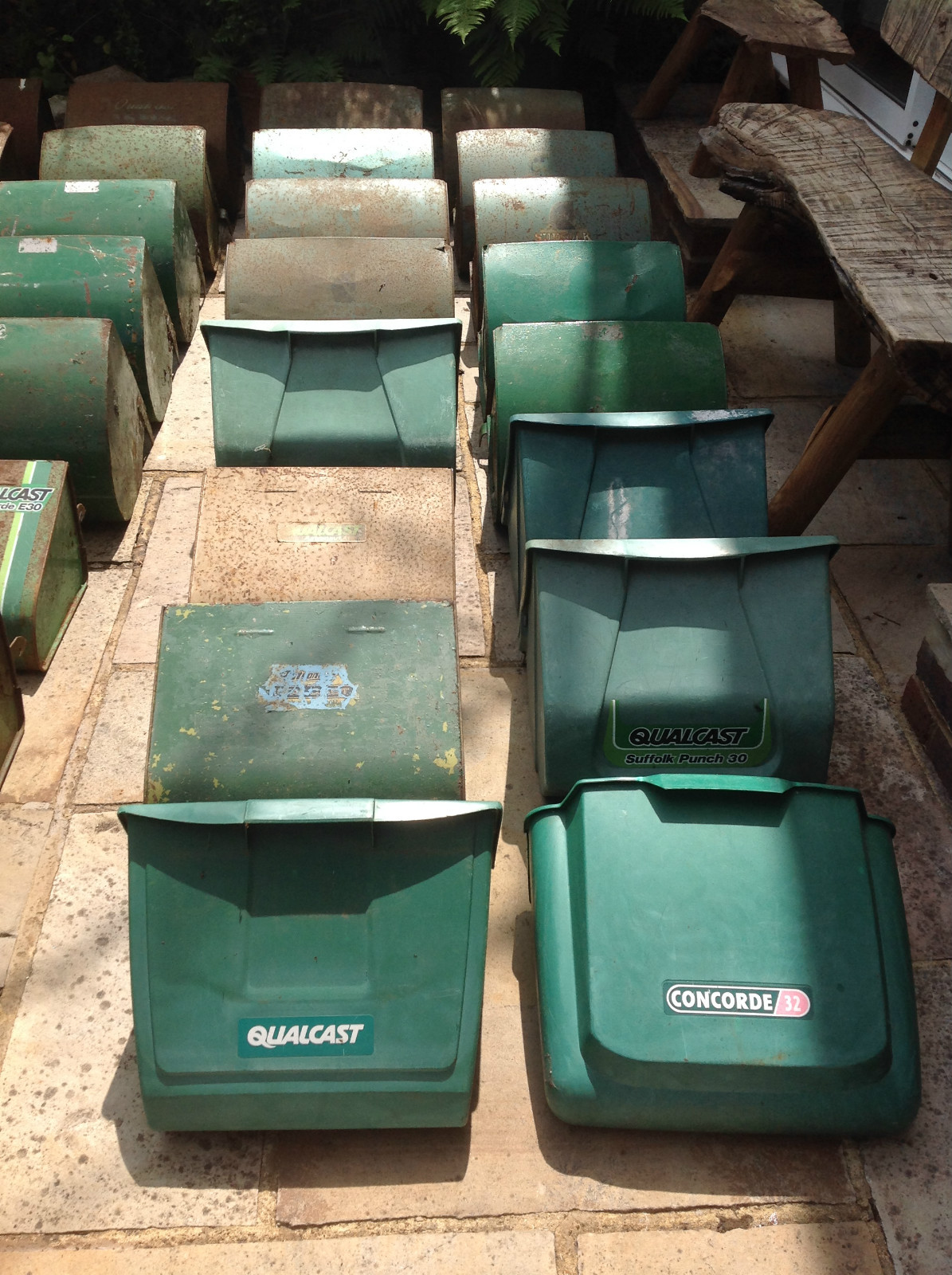 Suffolk Punch Qualcast Grass Box For Atco Colt Panther Lawnmower | eBay