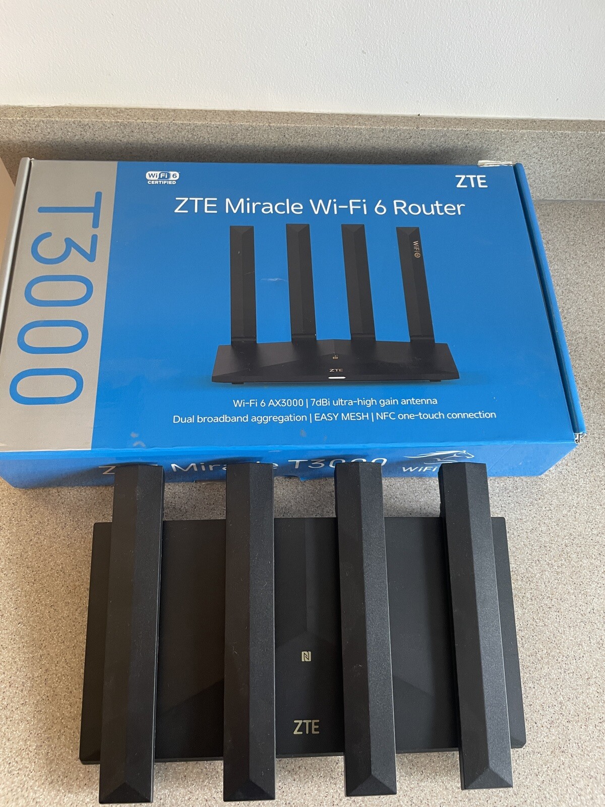 ZTE T3000 Wi-Fi 6 router Wi-Fi IDU ZTE UNLOCKED | eBay