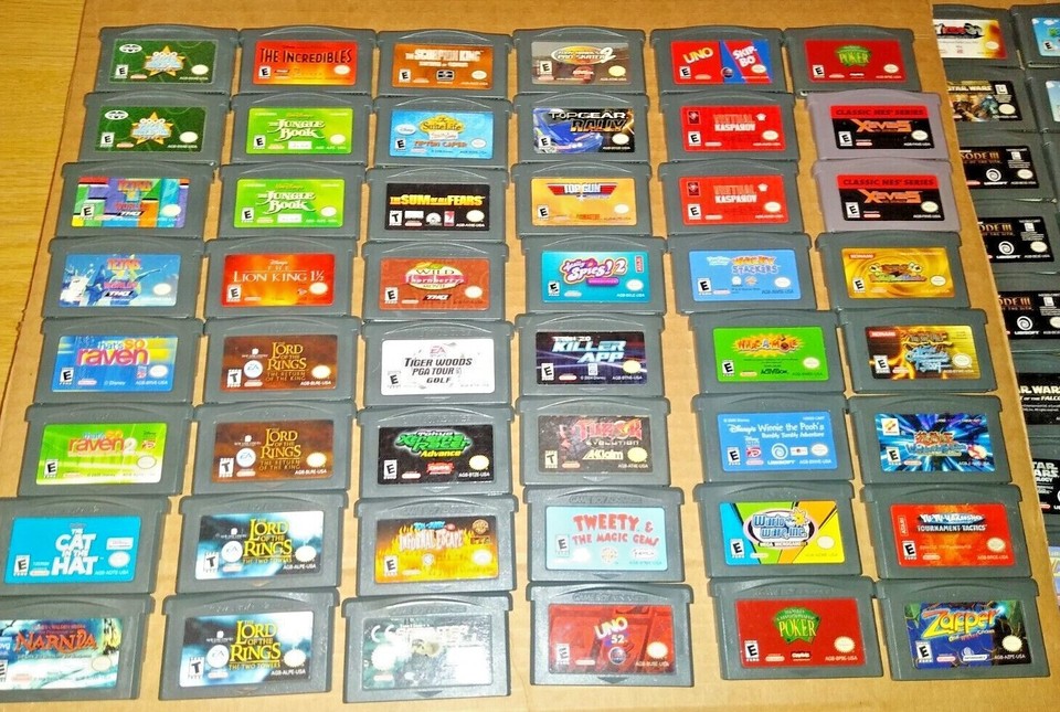 Nintendo Gameboy Advance Cartridges - Tested | eBay