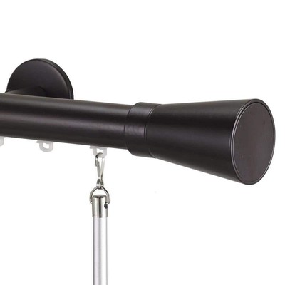 Art Decor Traverse Curtain Rods 60"W Indoor Mounted Traverse Aluminum ...