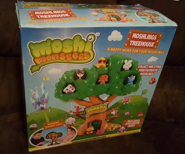Moshi Monsters Moshling Treehouse Figures Not Included for sale online ...