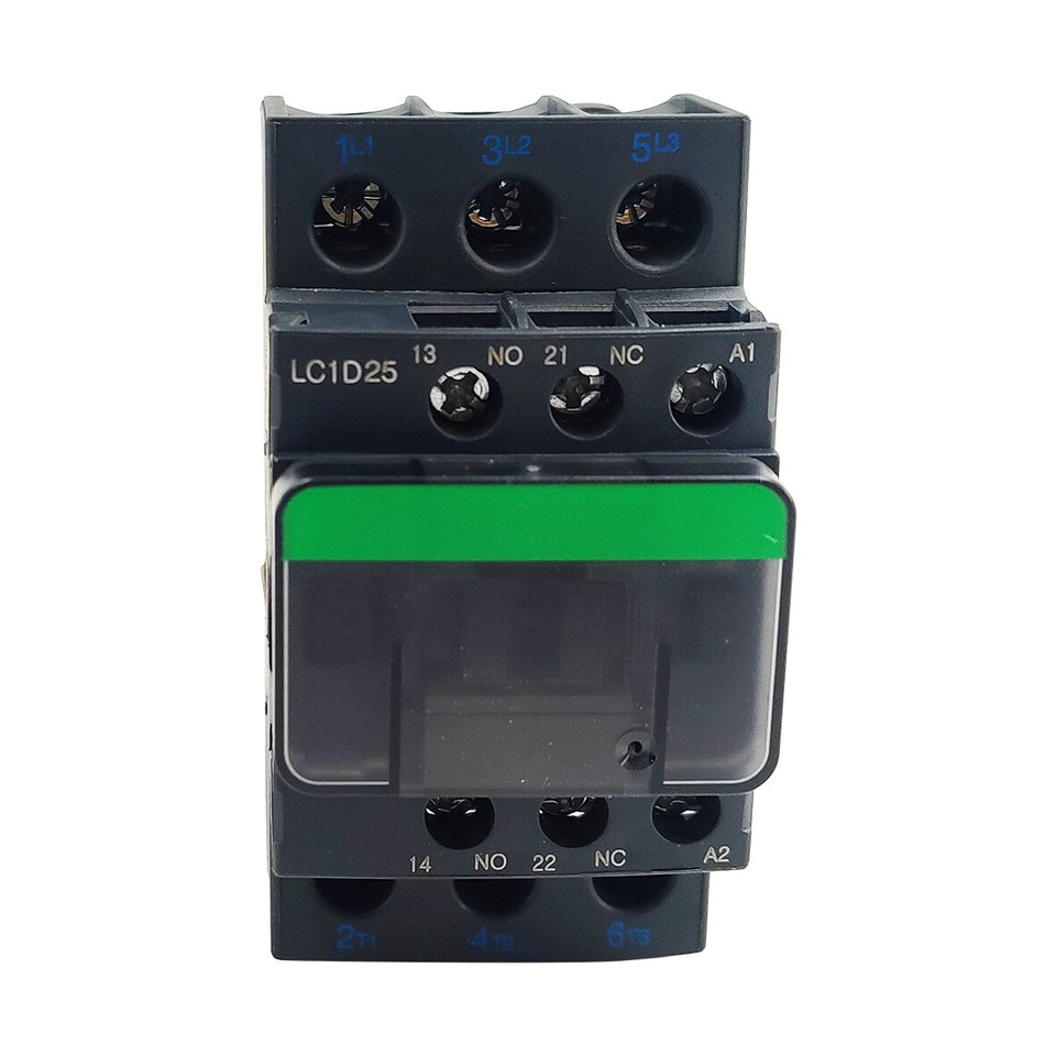 4PCS TeSys Deca LC1D25M7 Contactor 220V coil AC 25A replace Schneider ...