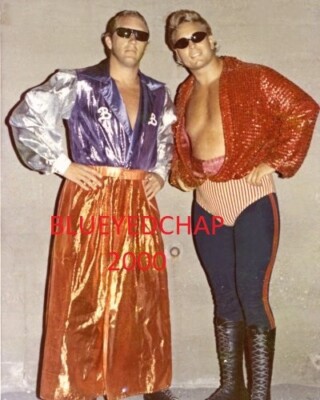 BEAUTIFUL BOBBY HARMON & JIMMY VALIANT WRESTLER 8 X 10 WRESTLING PHOTO ...