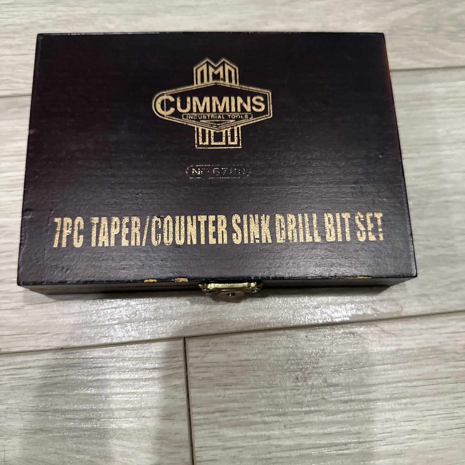 Cummins industrial tools number 6780 7 piece taper/counter sink drill ...