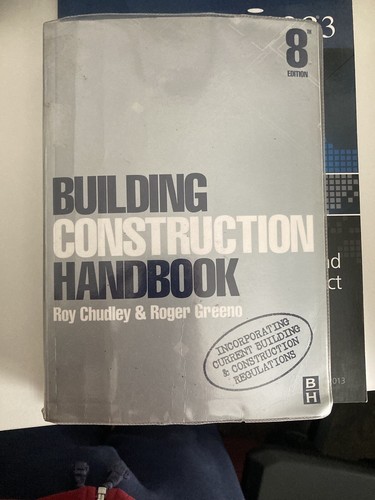 Building Construction Handbook by Roger Greeno, Roy Chudley (Paperback ...