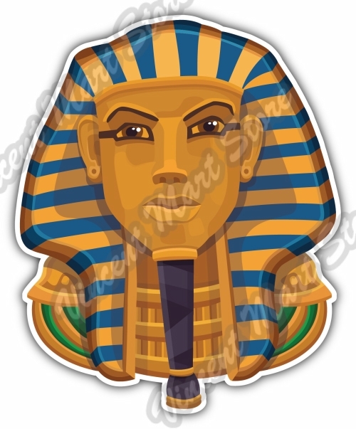 Pharaoh Sphinx Ancient Egypt Mythology Gift Car Bumper Vinyl Sticker ...