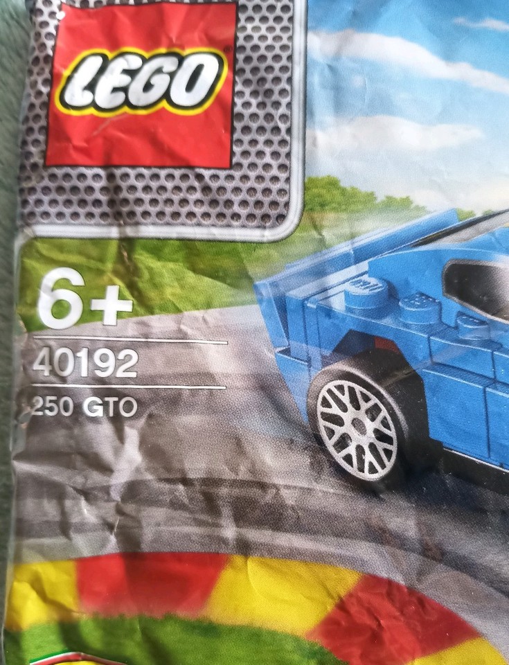 Lego 40192 Shell V-Power Ferrari 250 GTO Polybag - New & Sealed ...