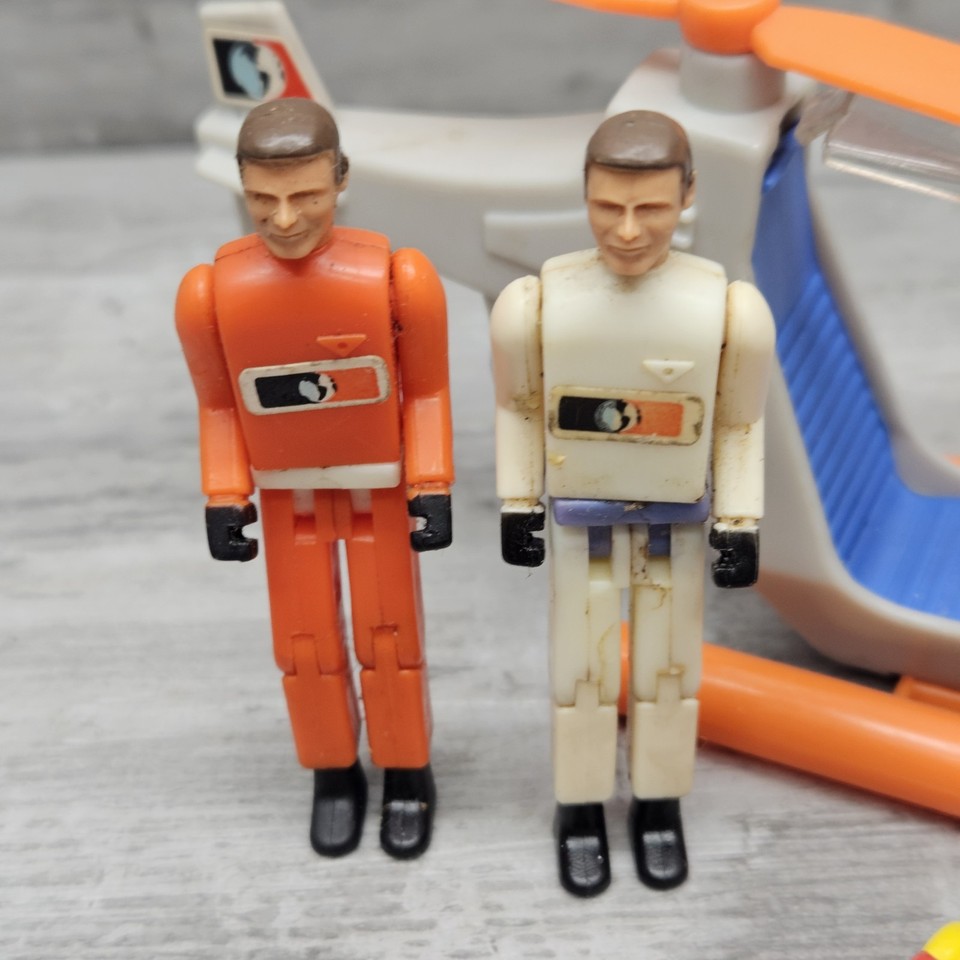 Mac Mobile Action Command Vintage Matchbox Rescue Set Lesney Helicopter ...