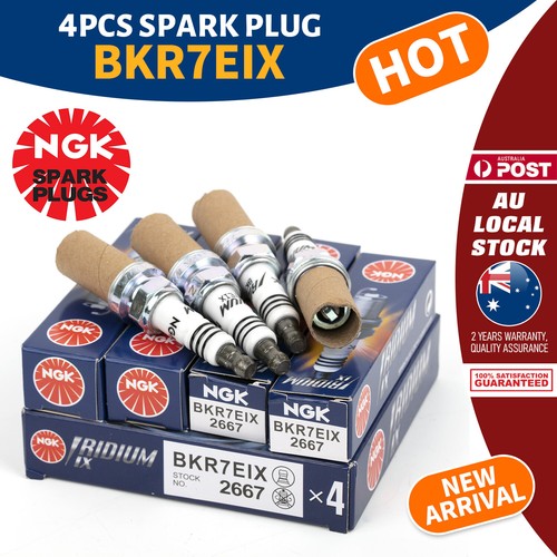 NGK 2667 BKR7EIX Iridium IX Spark Plugs For AUDI A3 A4 A5 A6 VOLKSWAGEN ...