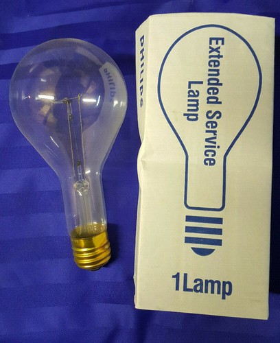 Philips 300w Lamp Bulb 120v-130v Frosted, Clear, Silver Bowl, Single ...