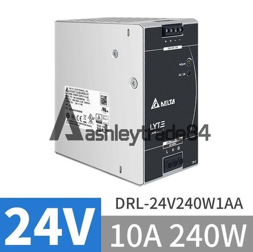 1PCS DELTA Switching Power Supply Module Guide rail type DRL-24V240W1AA ...