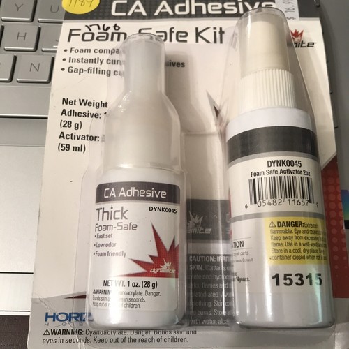 CA adhesive foam-safe kit Dynamite Dynk0045 | eBay