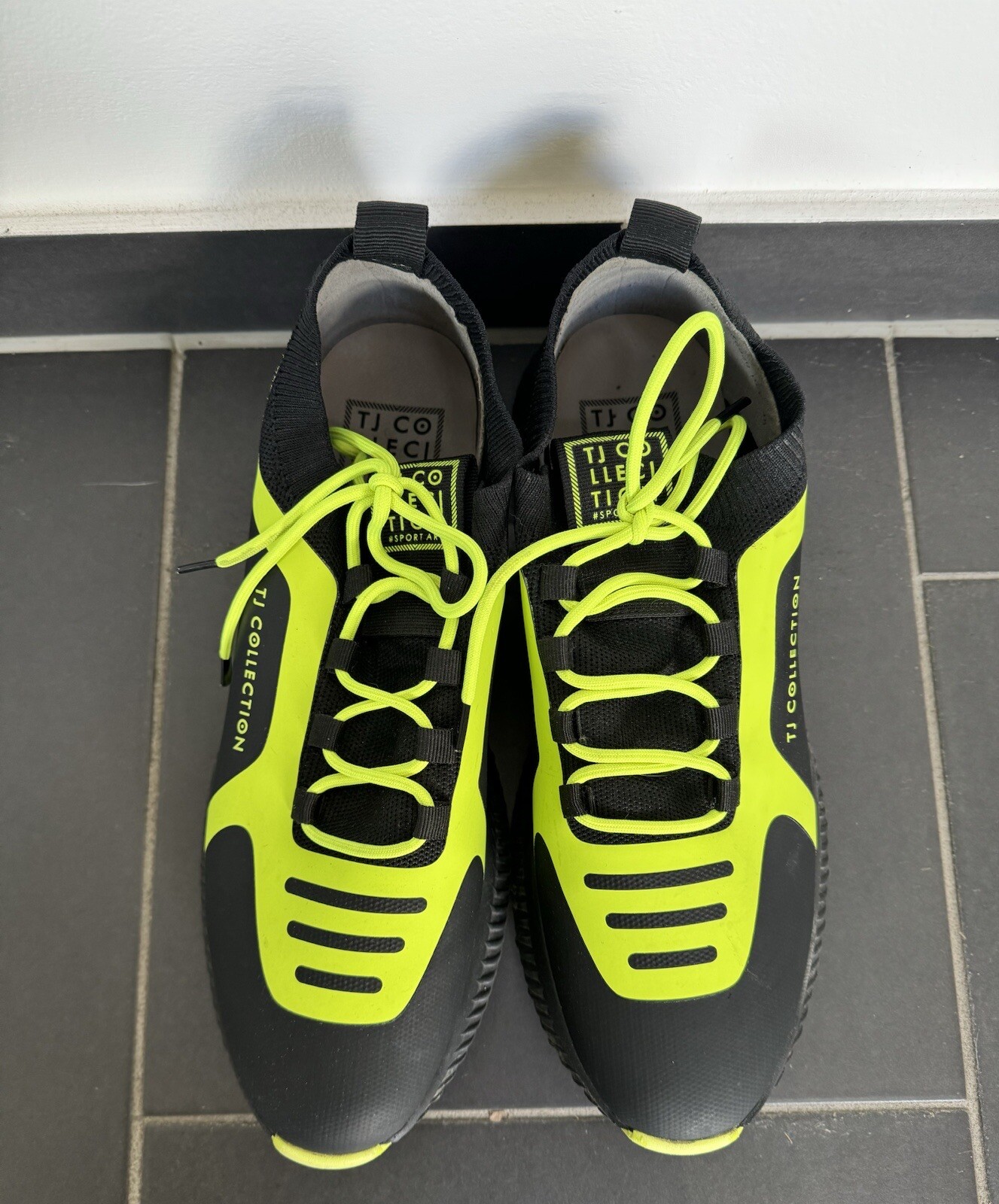 Sneaker Laufschuhe Herren Schuhe von TJ Collection Gr. 45 schwarz ...