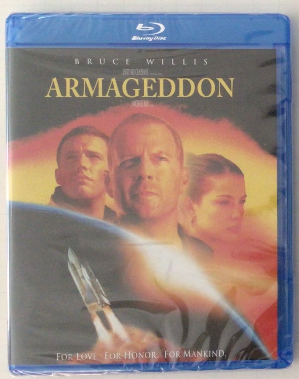 Armageddon (Blu-ray) Bruce Willis Ben Affleck Liv Tyler Widescreen ...