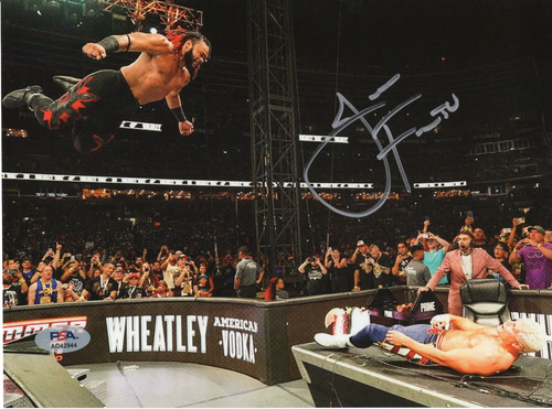 JACOB FATU SIGNED AUTOGRAPHED AUTO 8X10 PHOTO PSA #AO26944 WWE ...