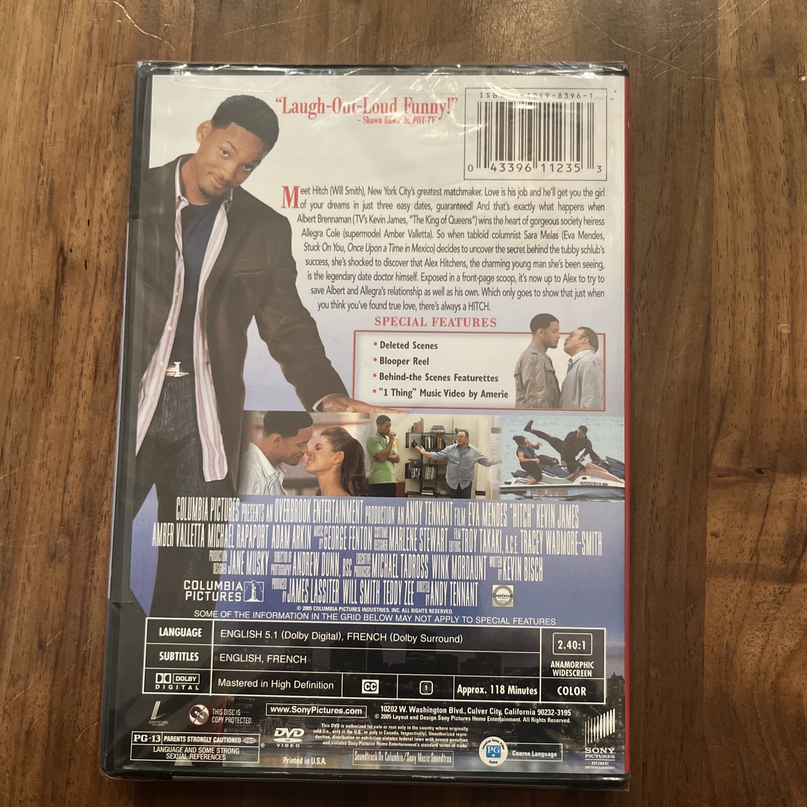 Hitch (DVD, 2005) NEW Will Smith 43396112353| eBay