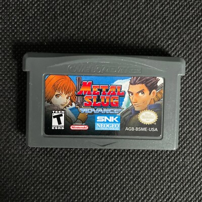 Metal Slug Advance for Nintendo Gameboy Advance | eBay
