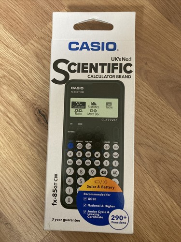 Casio FX-85GTX Scientific Calculator - Black for sale online | eBay