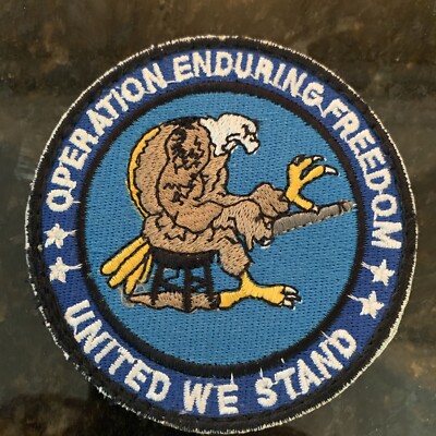 Operation Enduring Freedom Patch | eBay