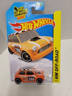 Mattel Hot Wheels Morris Mini HW Off-Road 2015 Series in Orange!! | eBay