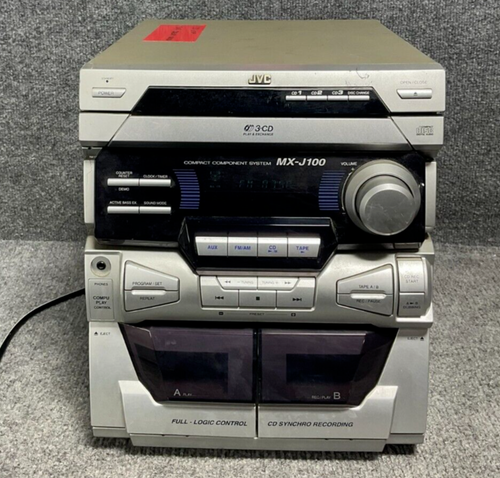 JVC MX-J100 Stereo Receiver 3-CD Play & Exchange Full Logic Control - Parts Only | eBay