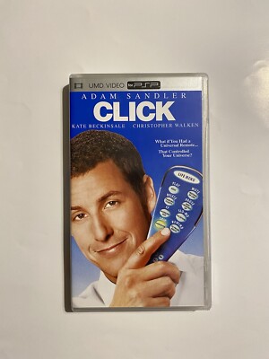 New! CLICK UMD Movie Adam Sandler Kate Bekinsale 2006 Sony PSP ...