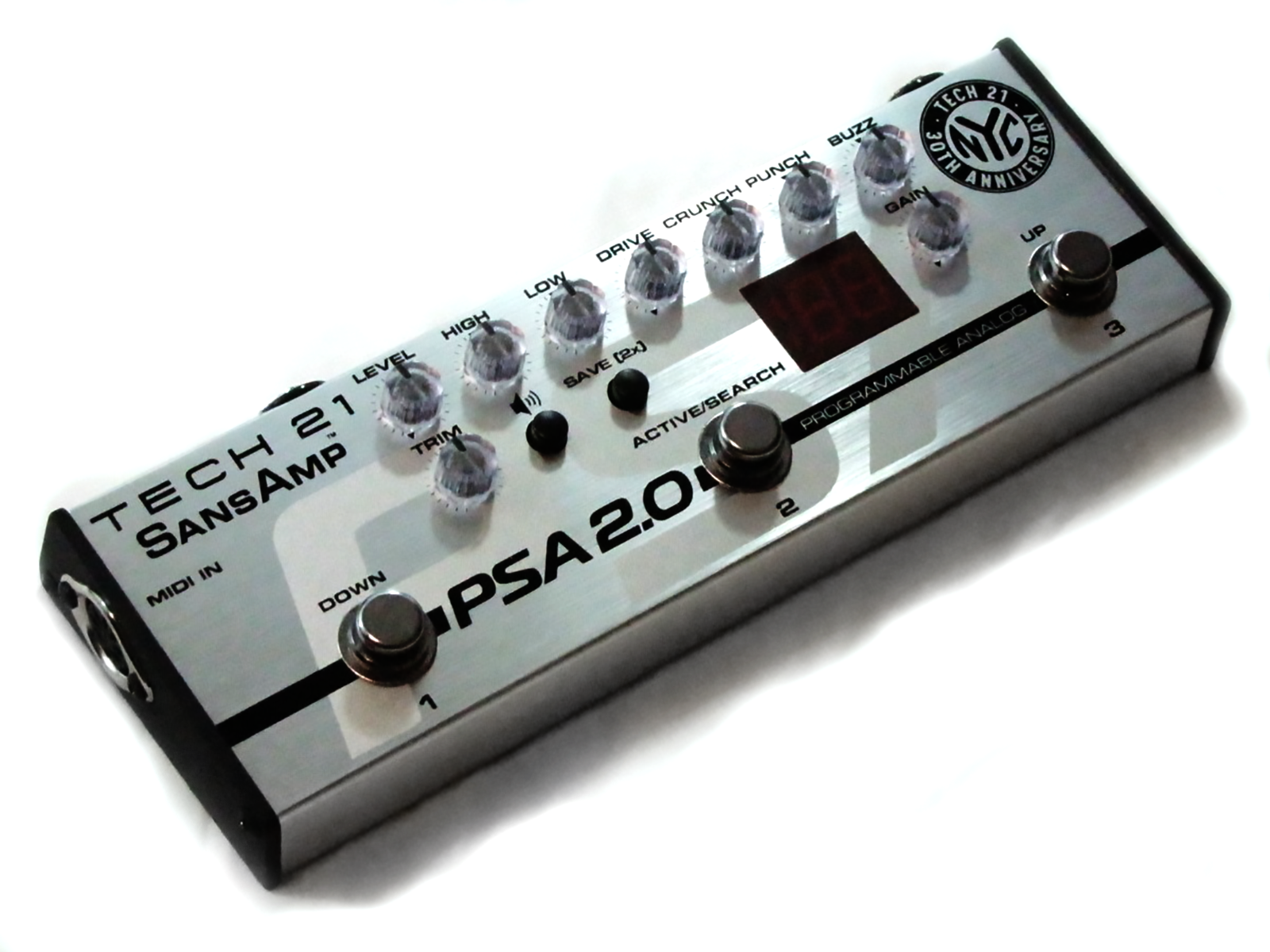 Used Tech 21 SansAmp PSA 2.0 Analog Programmable Preamp Guitar Effects ...