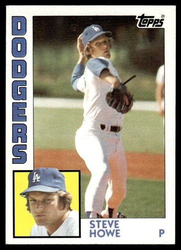 1984 Topps #425 Steve Howe - Los Angeles Dodgers | eBay