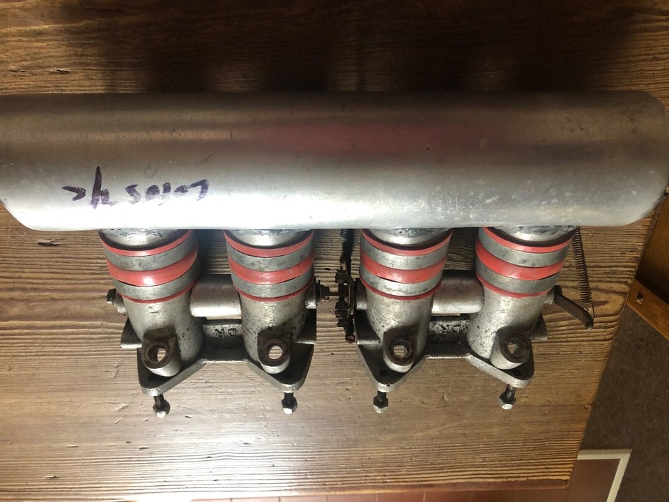 LOTUS TWIN CAM race individual injection throttle bodies+alloy airbox ...