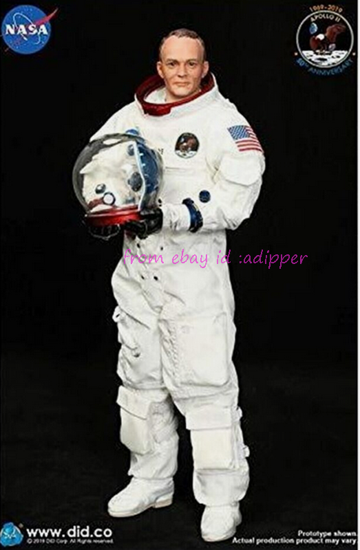 Did Na001-003 1/6 Nasa Apollo 11 Astronaut Michael Set Action Figure In ...