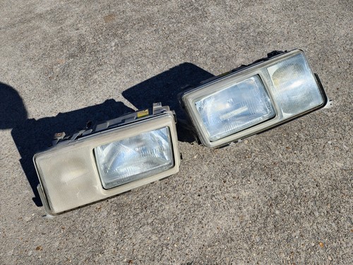 1987 Mercedes W201 190E Headlight Assemblies Left And Right Side Sold ...