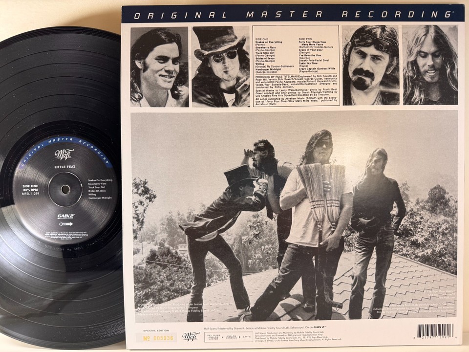 MFSL Country Rock LP LITTLE FEAT Self-Titled 1971 RE2023 NEAR MINT | eBay