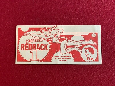 1945, Superman, "Tim Redback" Currency (1-Redbacks) (Scarce / Vintage ...