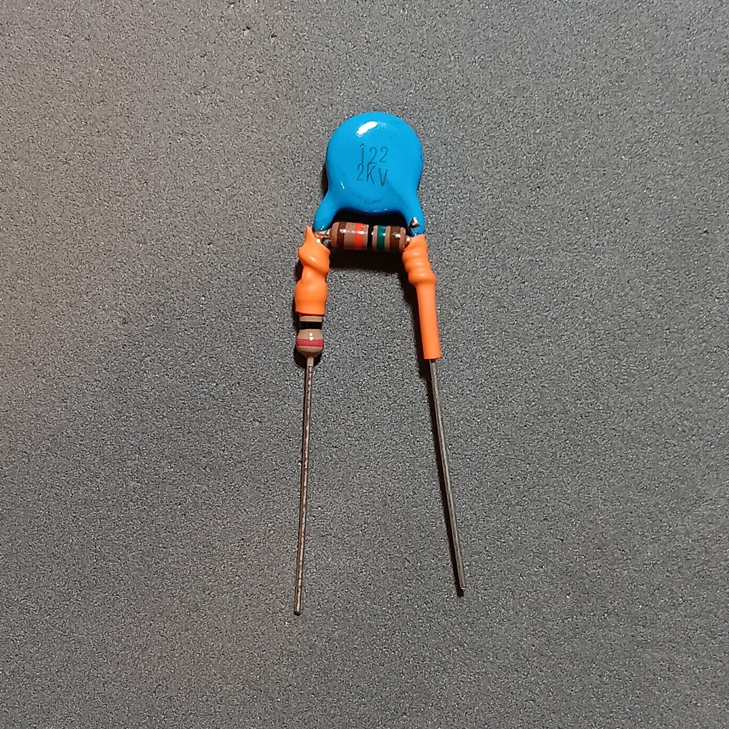 TREBLE BLEED "FenderSpec" "VENT" 1.2nF CoatedCeramic Cap, 150K DALE ...